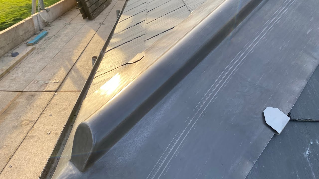 See how lead work is used in roofing - YouTube