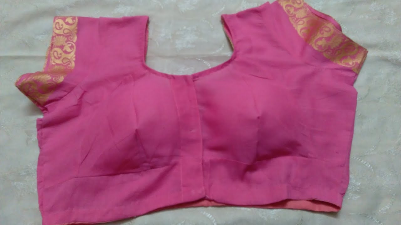 Katori Cut Blouse Cutting and stitching part 2 - YouTube