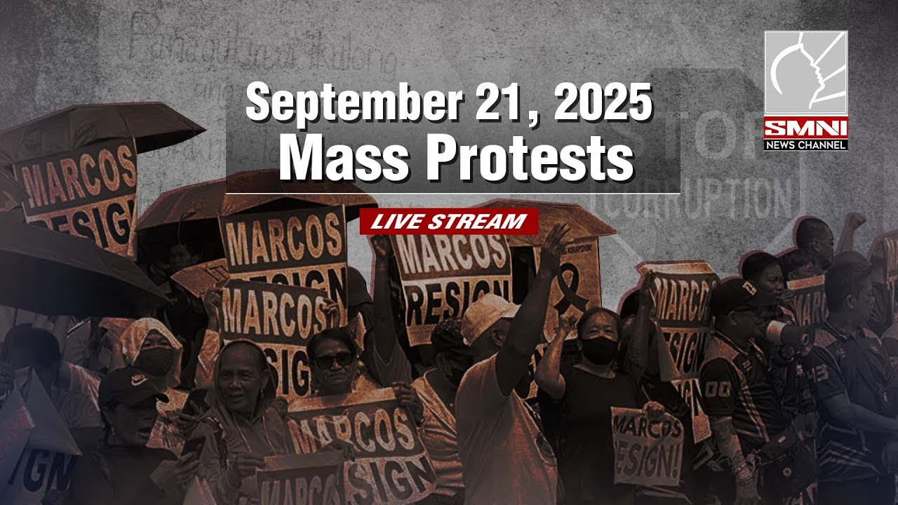 LIVE: SMNI Special Coverage: September 21, 2025 Mass Protests - YouTube
