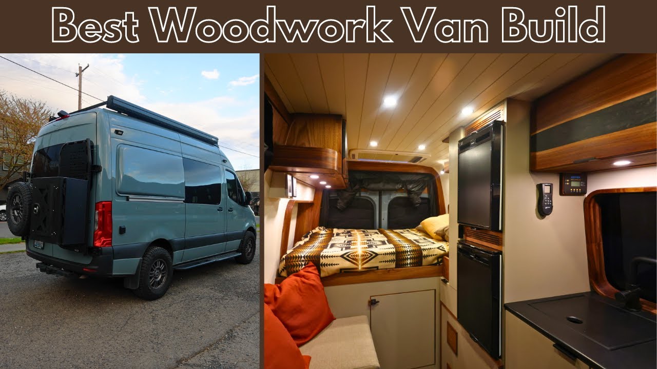 Insane Woodwork/Epoxy Van Tour - What Else Do You Need For a Van? - YouTube