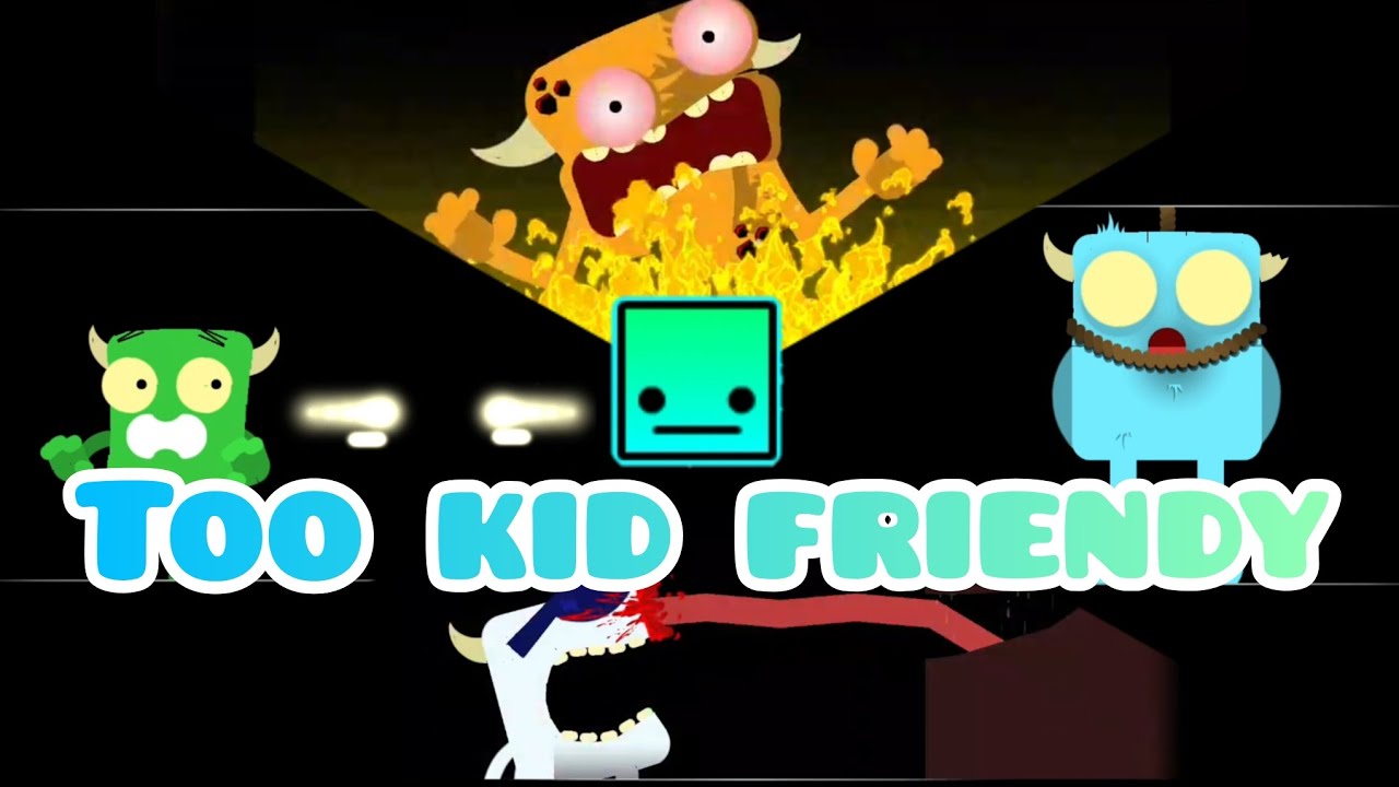 Geometry dash"TOO KID FRENDLY" - YouTube