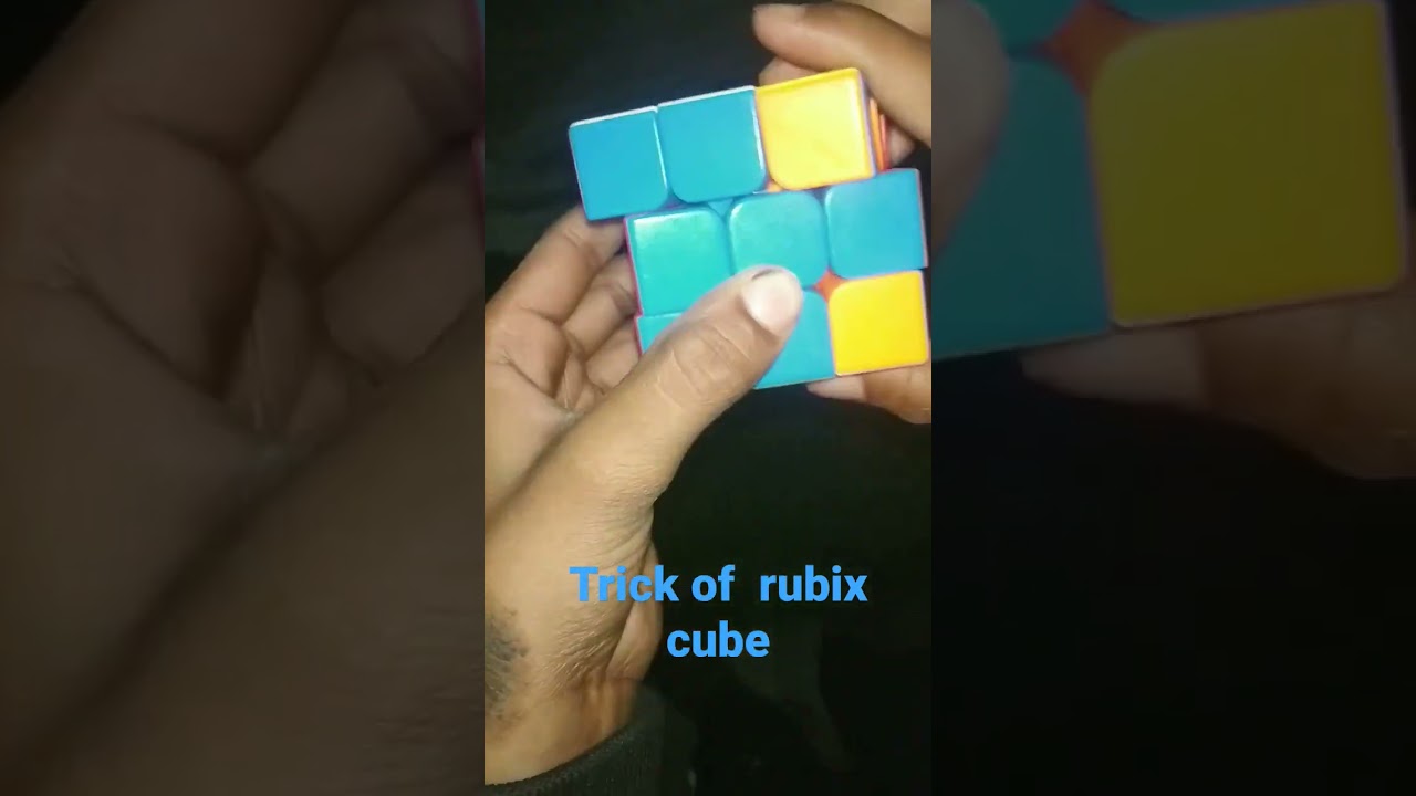 trick of rubix cube - YouTube