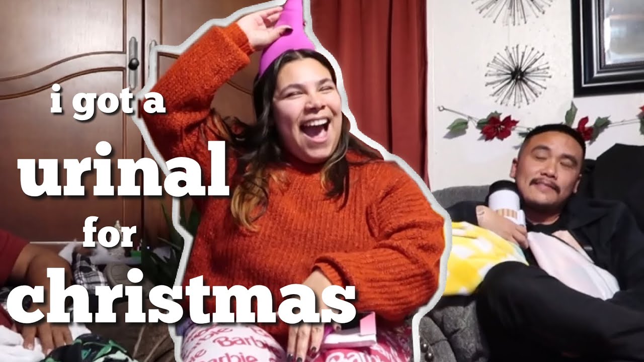 i got a urinal for christmas!! |VLOG| - YouTube