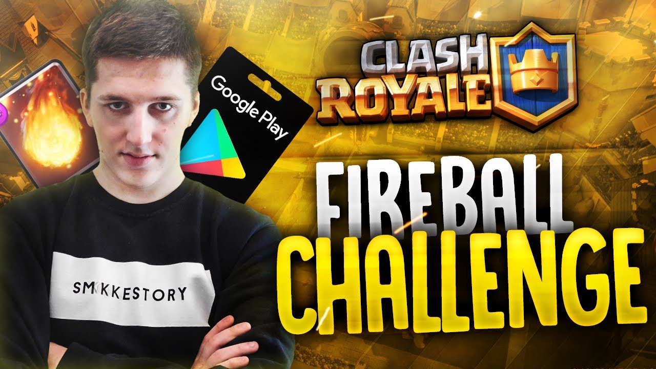 Clash Royale #36 "FIREBALL CHALLENGE" + WYNIKI KONKURSU" - YouTube