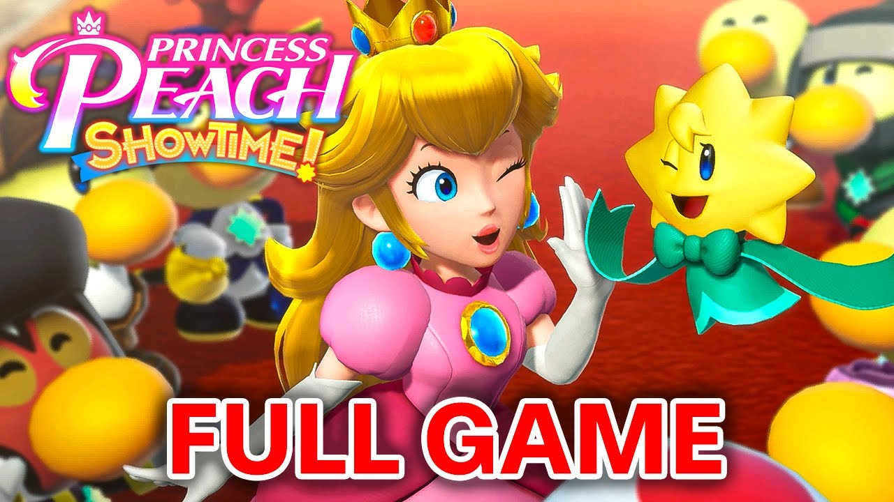 Princess Peach: Showtime - Full Game Walkthrough Gameplay - YouTube