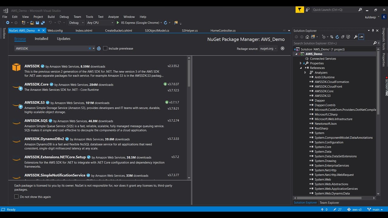 Amazon S3: Getting Started and Integrating with ASP .NET MVC | .NET ON ...
