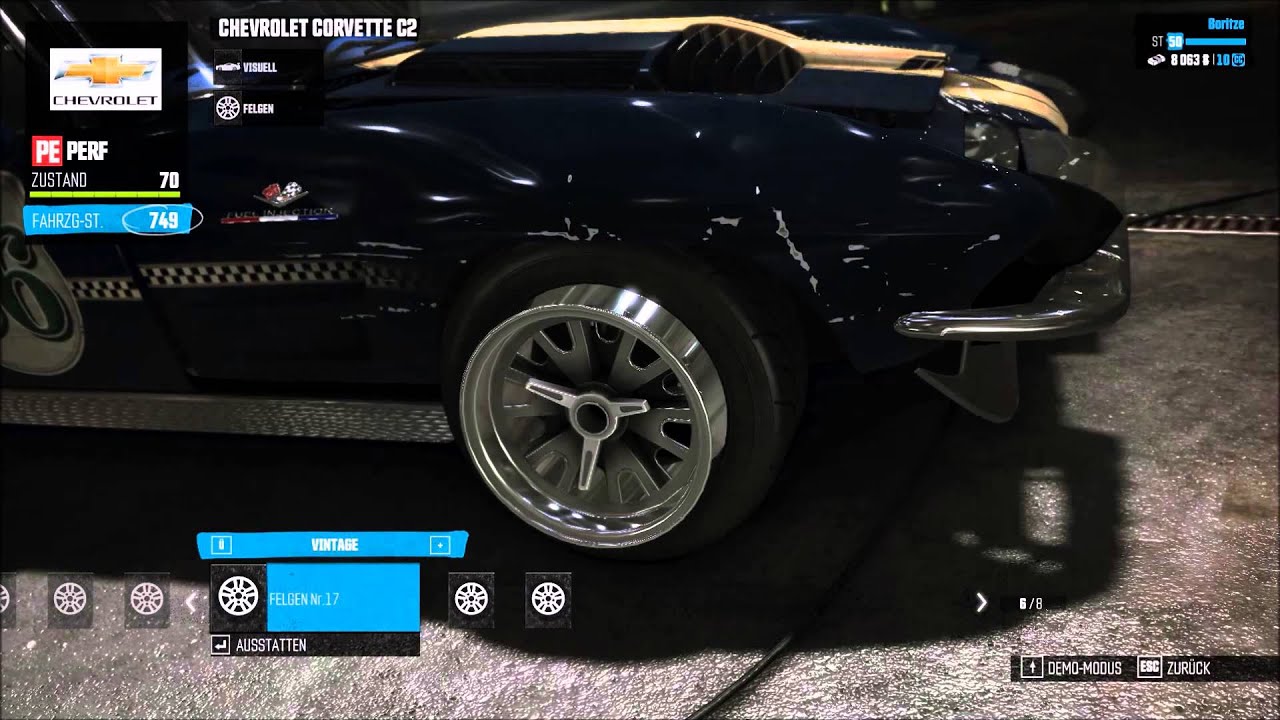 The Crew - Chevrolet Corvette C2 Performance Tuning - YouTube