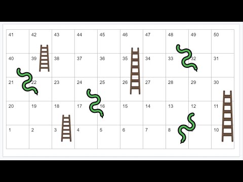 ¿Cómo hacer un tablero serpientes y escaleras? - YouTube