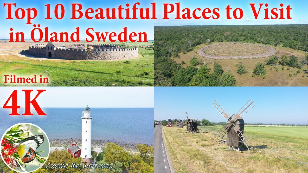 Top 10 Beautiful Places to Visit in Öland Sweden - YouTube