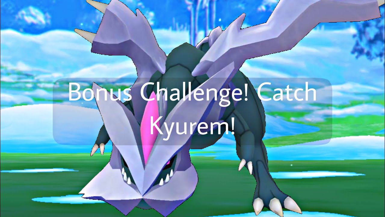 OMG!😳 First Ever Kyurem in Pokemon Go - YouTube
