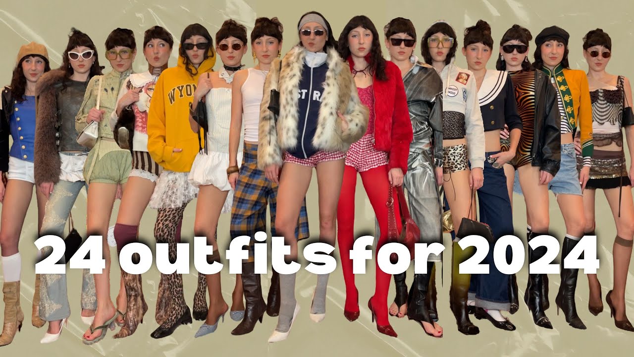 24 outfits for 2024 ★ ageorama - YouTube
