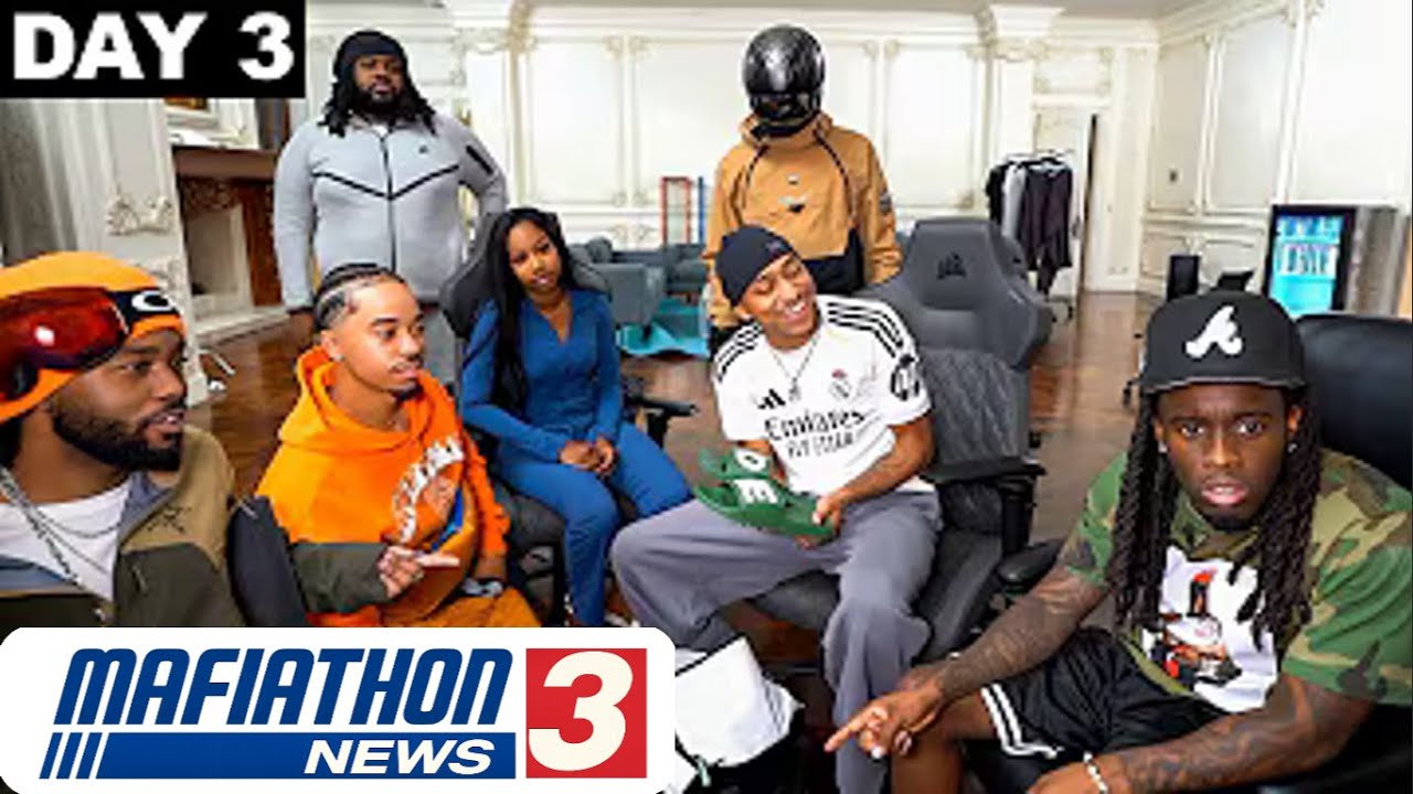 Mafiathon 3 News (Day 3) Hosted by KaiCenat - YouTube