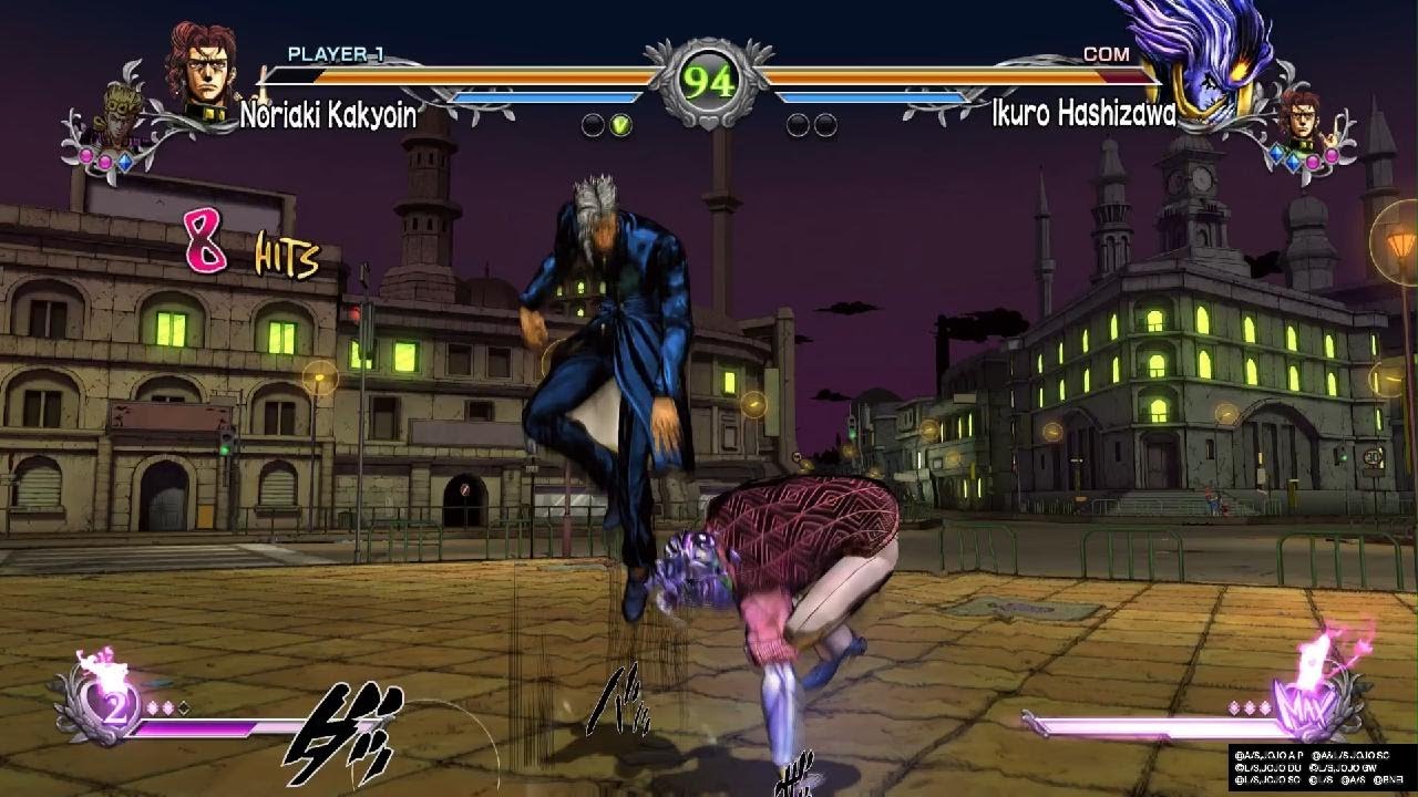 Mid fight poses-JoJo's Bizarre Adventure: All-Star Battle R - YouTube