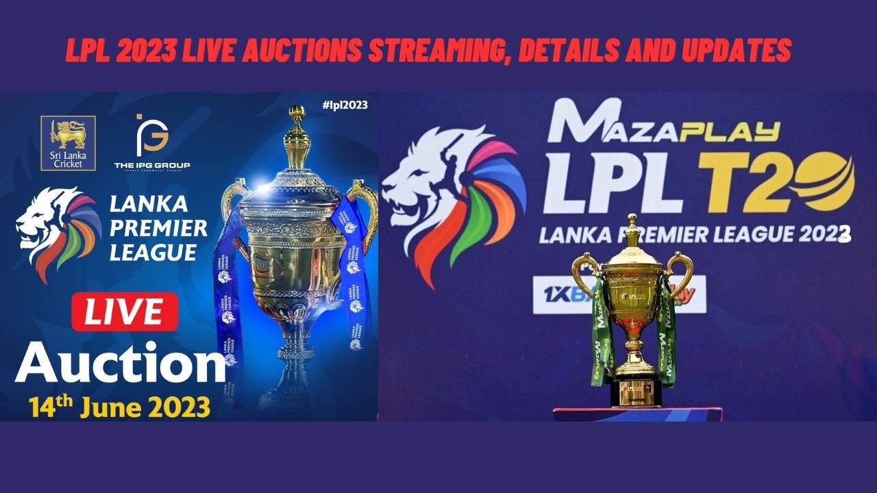 🔴 LIVE: LPL 2023 Auction Part 2 latest news & update|360 players in 51 ...