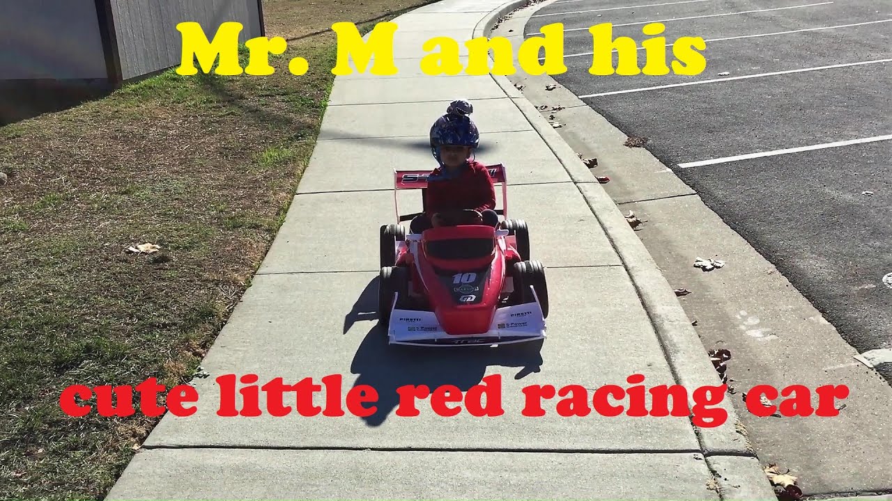 Story Time - Mr. M and his cute little red racing car (CS Mode) - YouTube