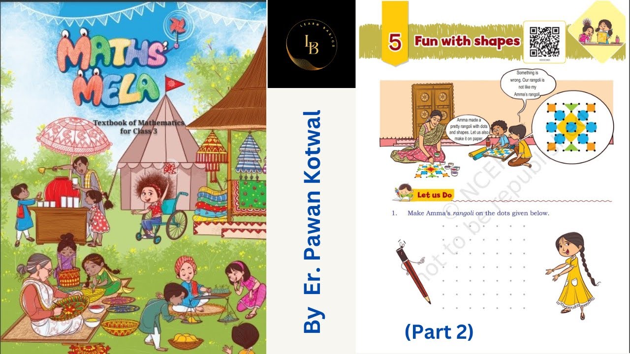 #C 6. FUN WITH SHAPES I Class 3 Maths I Chapter 5 I Maths Mela I NCERT ...