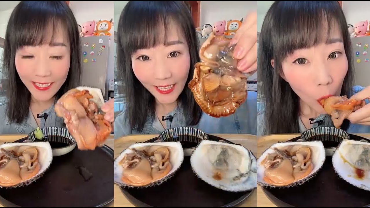 [ASMR MUKBANG] Eating Gaint & Juicy Red Shells With Sauce！| SEAFOOD ...