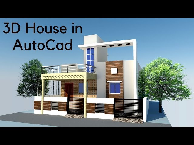 3d House In Ground Ground And First House Garden 3d..... | 3D