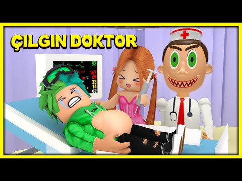 ÇILGIN DOKTOR PEŞİMİZDE 😂 💉 ROBLOX TEAM HOSPITAL ESCAPE! 👨‍⚕️