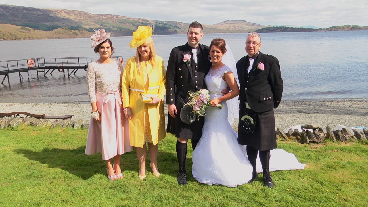 Suzanne & Scott's Wedding Highlights - Culag Lochside - YouTube