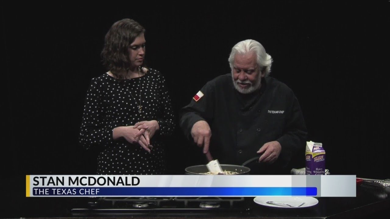 The Texas Chef, Stan McDonald makes Brisket Fettuccine, Part 1 - YouTube