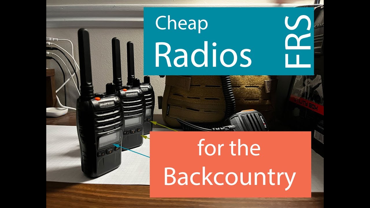 Baofeng BF-88ST Pro Field Test - Great FRS Radio for Backcountry Use ...
