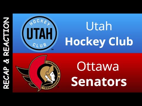 Utah Hockey Club vs Ottawa Senators Recap & Reaction - YouTube