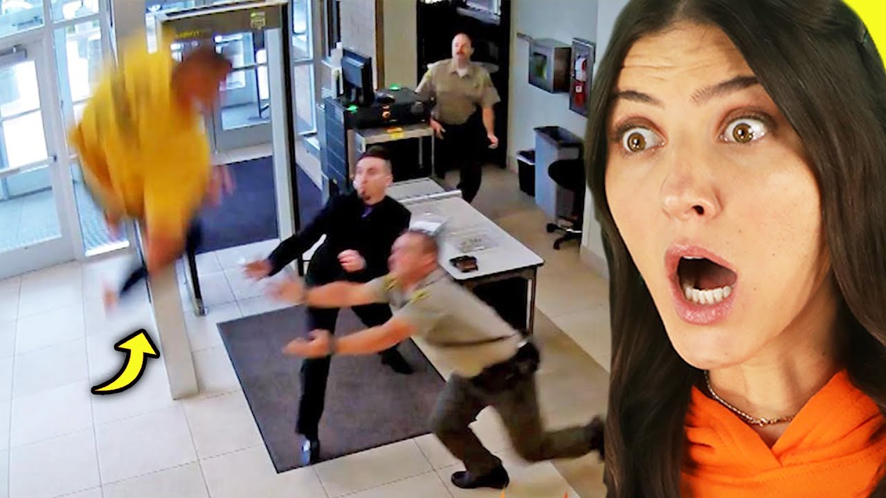 Crazy Security Camera Footage! 📹 - YouTube