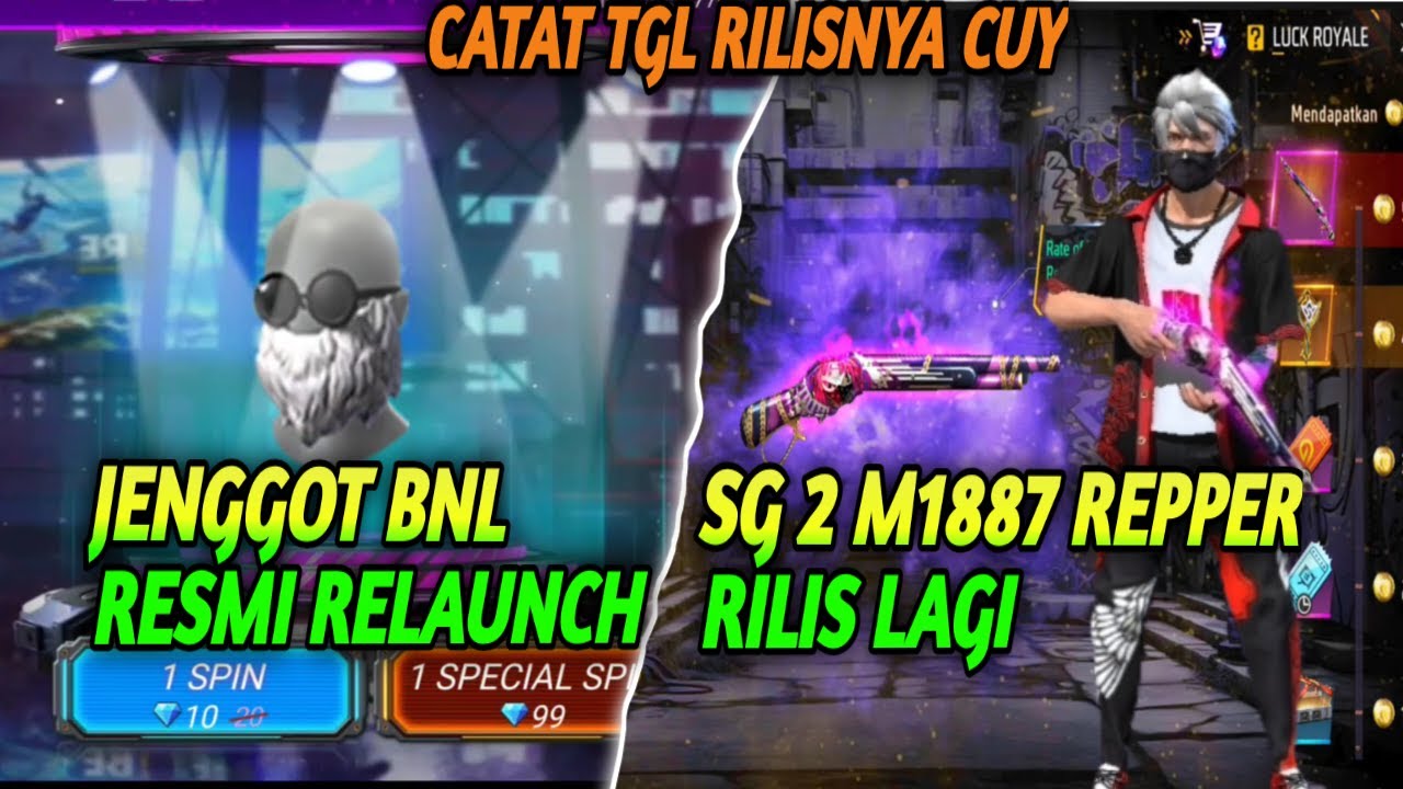 BOCORAN SG 2 M1887 REPPER RELAUNCH, SG 2 REPPER, JENGGOT BNL KAPAN ...