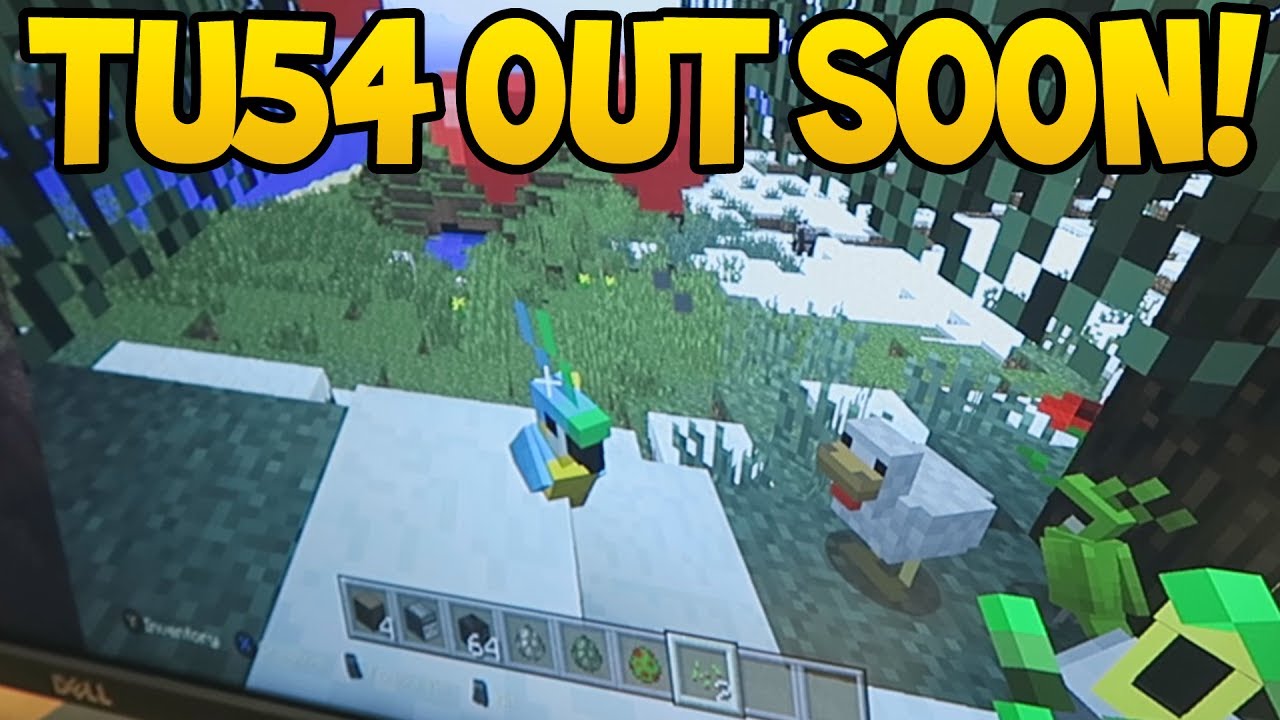 TU54 UPDATE! - OUT SOON!! (Minecraft Console Edition) - YouTube