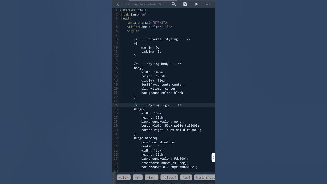 Creating Netflix Logo Using Html And Css Html Css Coding Youtube