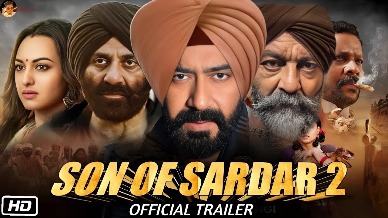 Ajay Devgan Son Of Sardar 2 Trailer | Son Of Sardar 2 Official Trailer |Son Of Sardar 2 Release ...