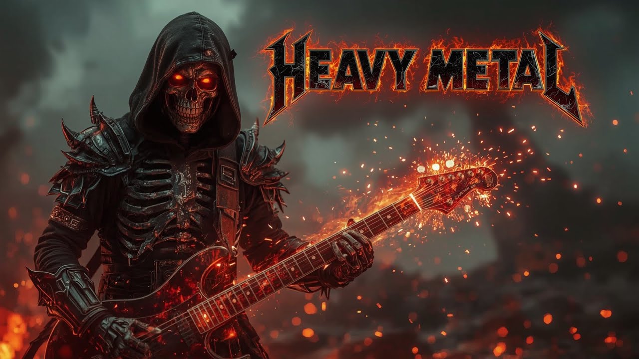 Heavy Metal Instrumental Mix for Intense Focus, Cinematic Power, Gaming ...