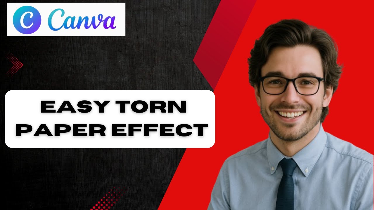 Easy Torn Paper Effect in Canva Step by Step Tutorial (full guide ...