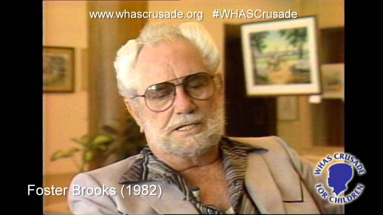 Crusade supporter Foster Brooks 1982 - YouTube