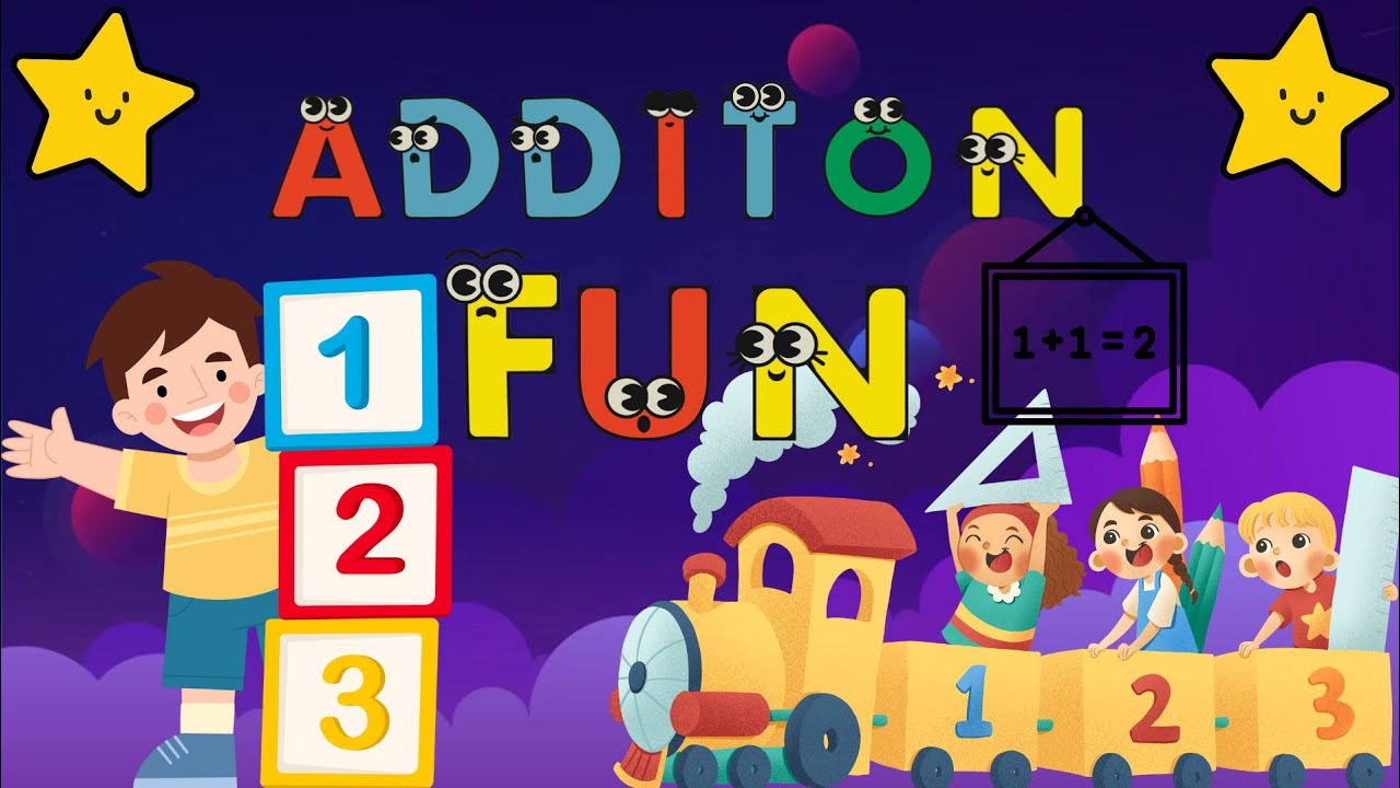 Math Magic 🧙‍♂️ : Easy Addition for Kids! Learning Addition 🤓 + 📚 = Fun ...