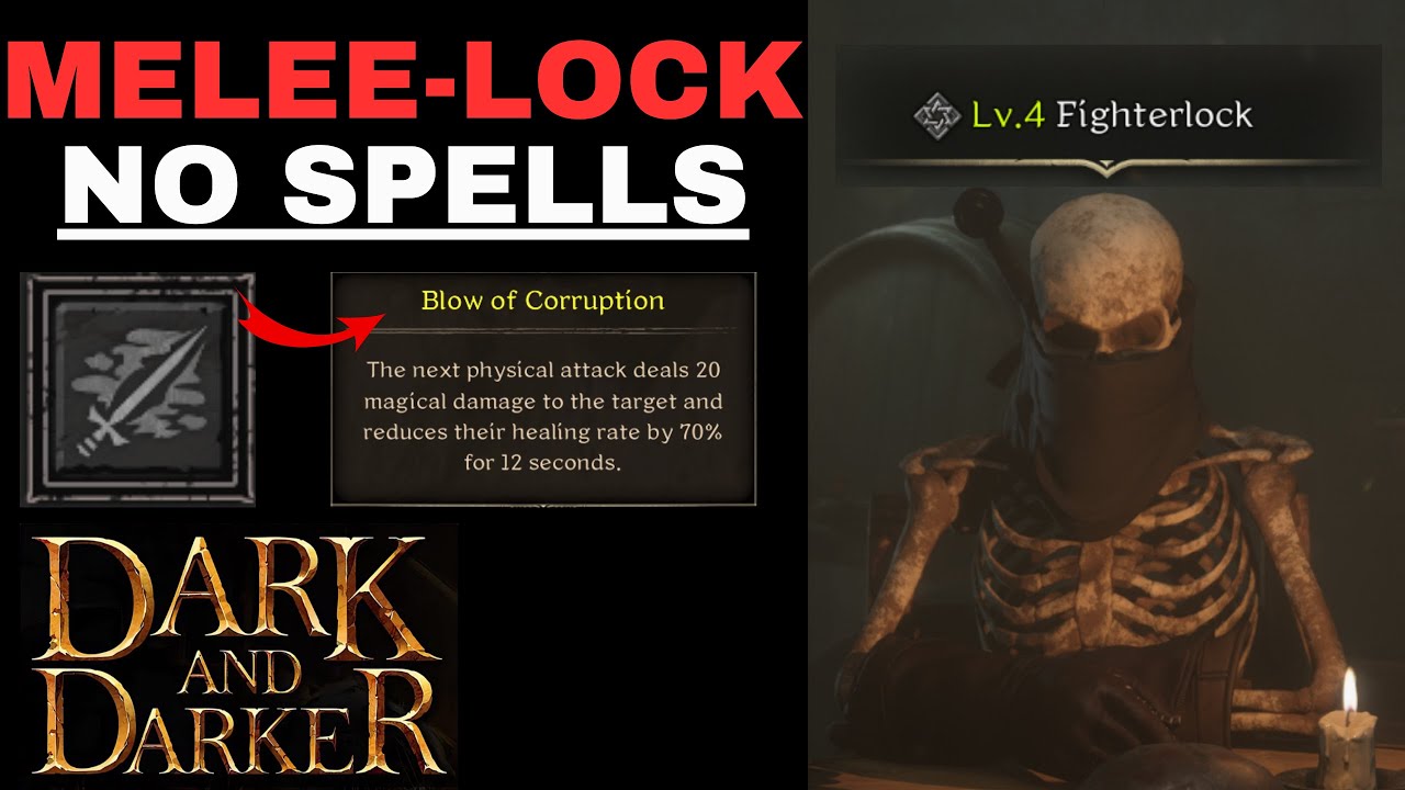 MELEE-LOCK Zero to Hero | Warlock Guide | Dark and Darker - YouTube