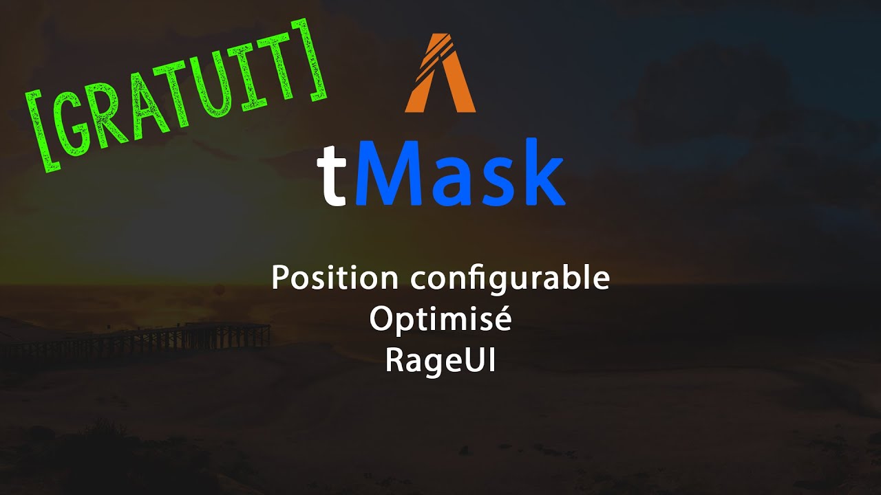 [FREE] tMask - Script FiveM ESX 0.00ms by TrapZed#1725 - YouTube