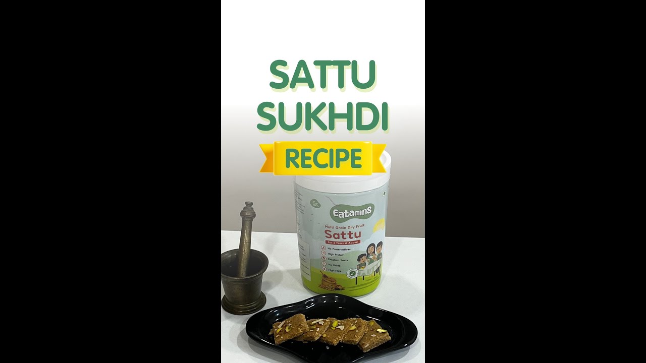 Sattu Sukhadi | Delicious Sattu Sweet Recipe | Healthy Sweet | Eatamins ...