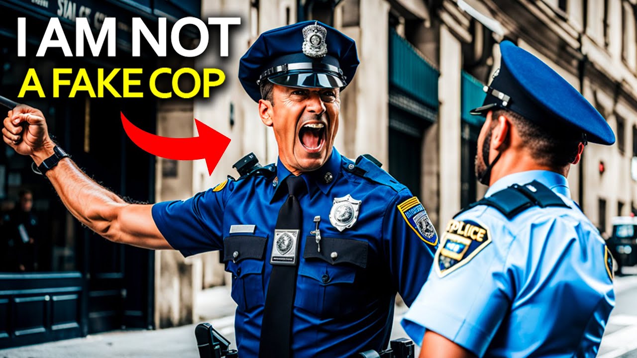 When Fake Cops Realize They've Been Arrested - YouTube