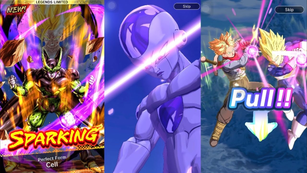 Summon Trick is Working?! LL Perfect Form Cell DRAGON BALL LEGENDS ...