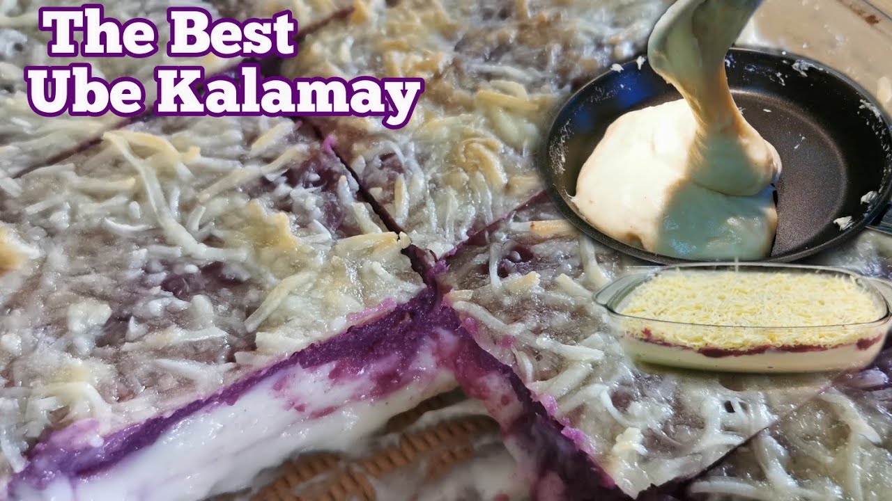 HOW TO COOK UBE KALAMAY NG BOHOL WITH A TWIST | THE BEST UBE KALAMAY ...