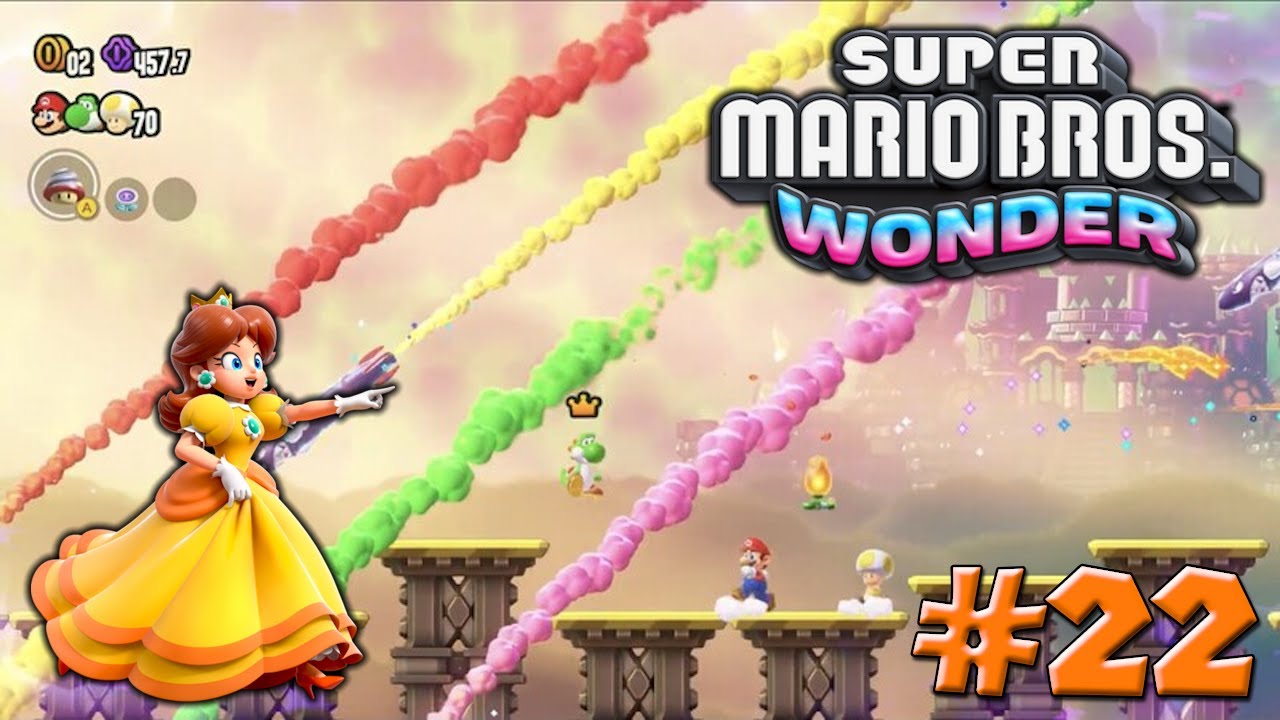 Let's Play! - Super Mario Bros. Wonder Episode 22: Setting The Stage ...