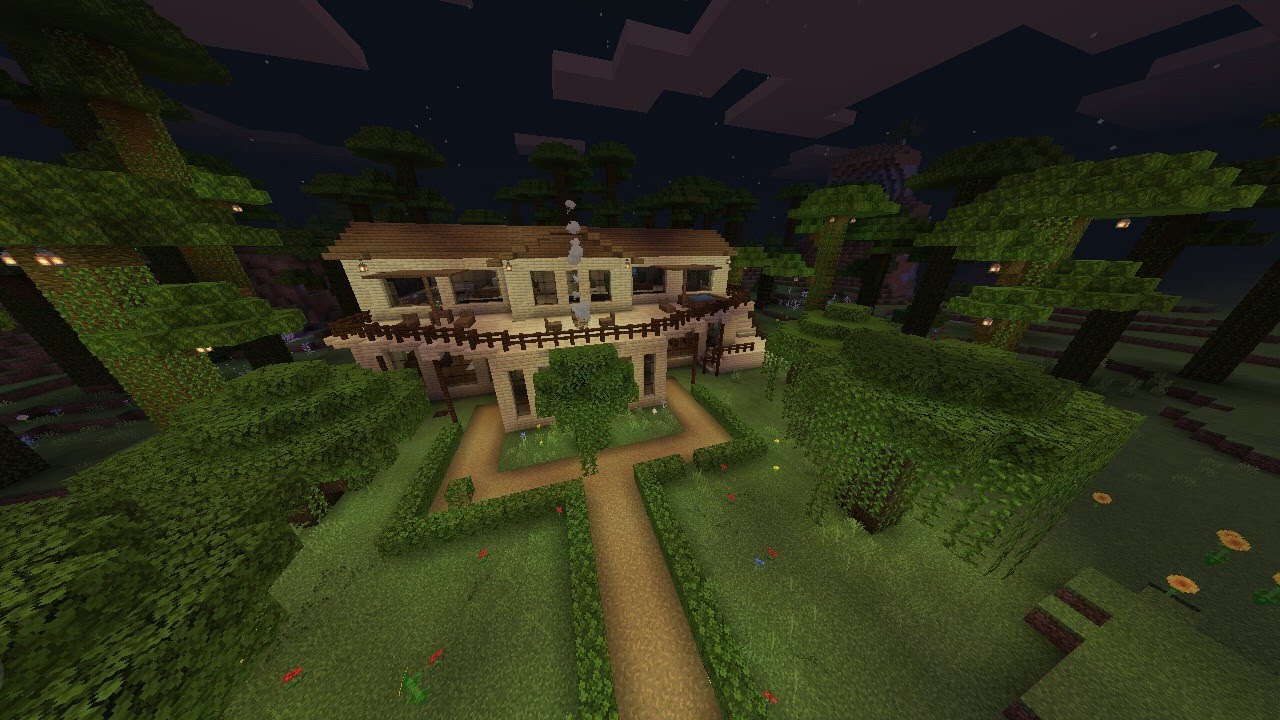 Minecraft 2 Story Country House
