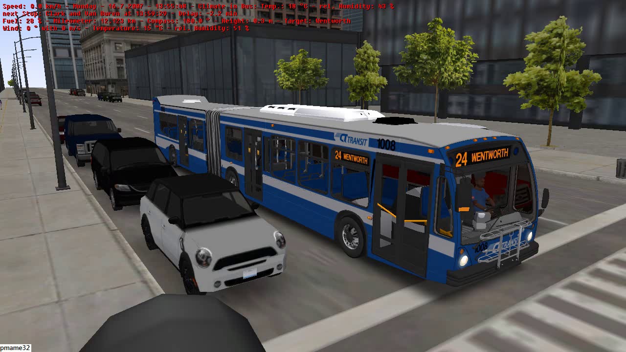 Omsi 2 tour (1312) CTA 24 (Partial) Clark - Wentworth @ Nova LFSA - YouTube