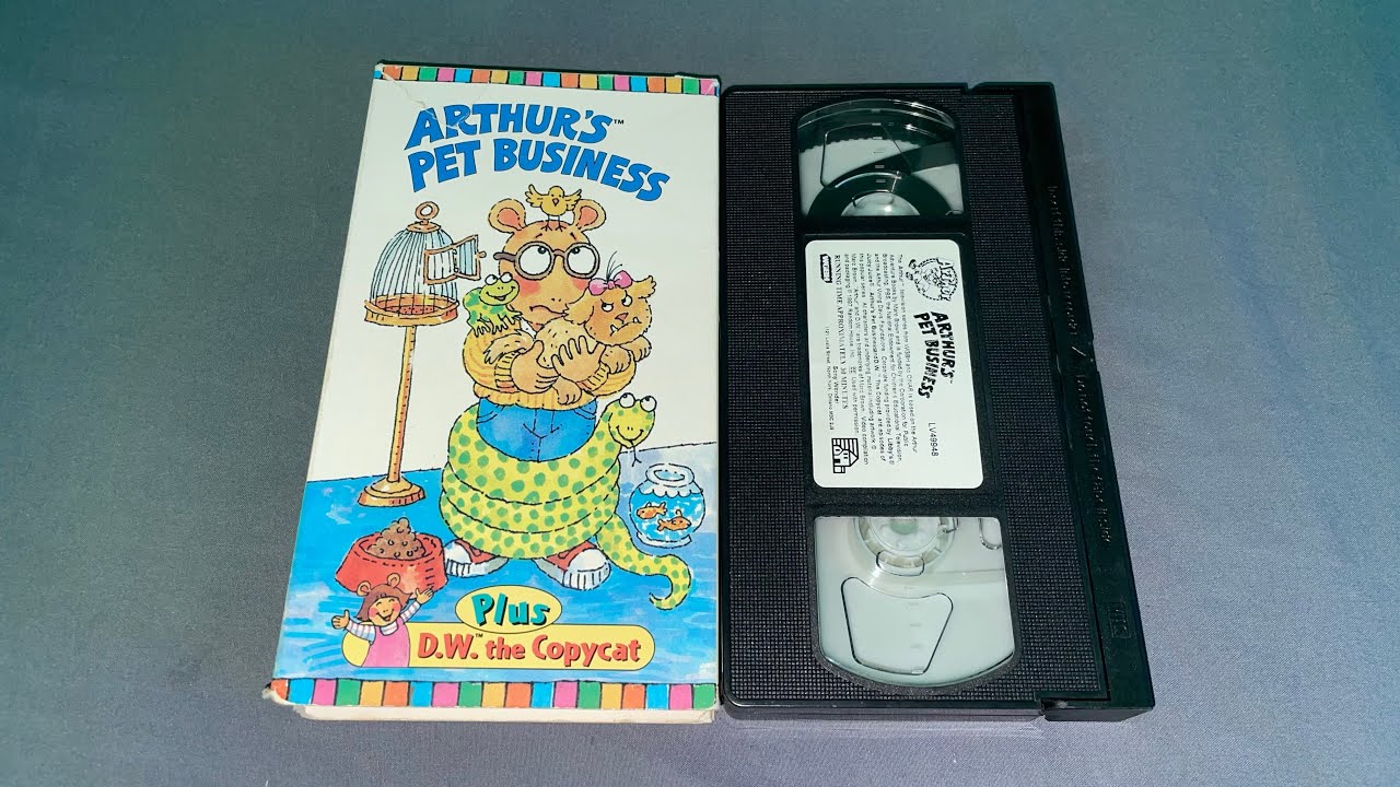 Opening To Arthur’s Pet Business 1997 VHS - YouTube