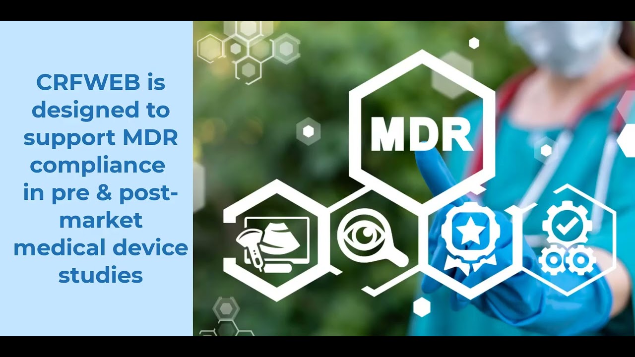 CRFWEB by Clindox - EDC for Clinical Trials - YouTube