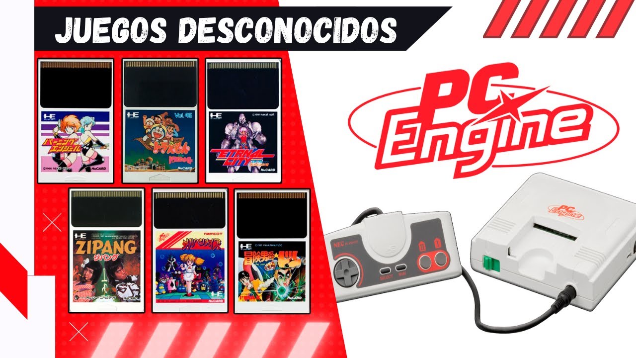 🔥 Descubre JOYAS OCULTAS de PC ENGINE / TURBOGRAFX 16 . ¡Los juegos ...