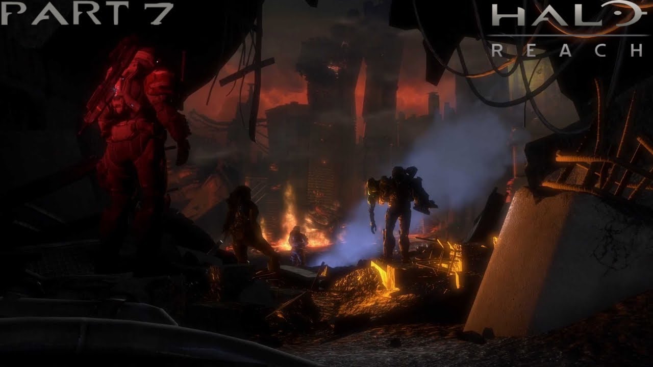 Merciless Glassing | Halo: Reach Part 7 - YouTube