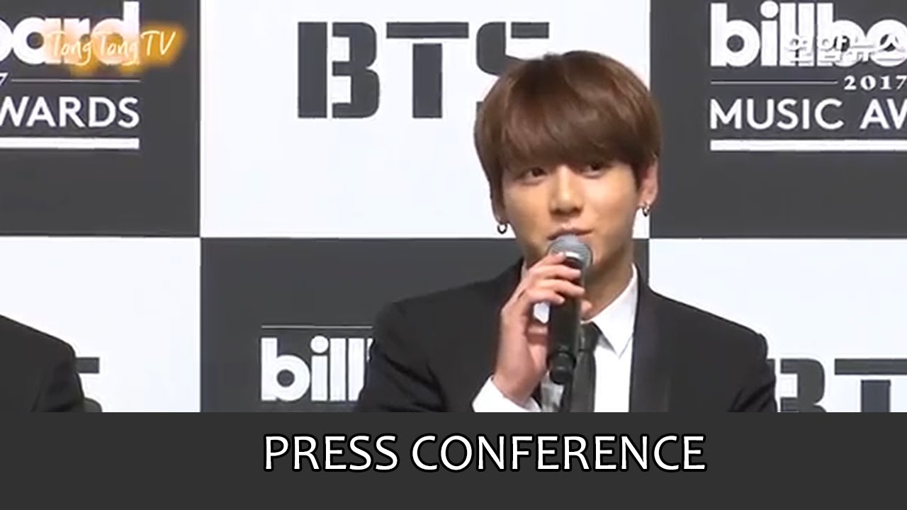 BTS ARRIVES IN KOREA | PRESS CONFERENCE [BTS BILLBOARD] - YouTube